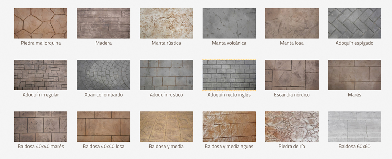 Hormigón Impreso - DAYMAPAVIMENTOS